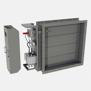 Ship fire and gas damper - FDB2 - Halton Marine