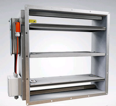 Ship fire damper - FDL - Halton Marine