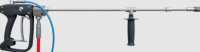 Spraying gun - SP 3000 E - Hammelmann GmbH - for shipyards / high-pressure