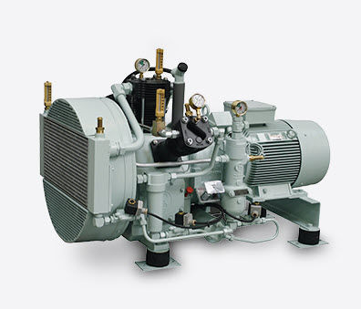 Ship compressor - Passat - Sauer Compressors - three-stage / stationary ...