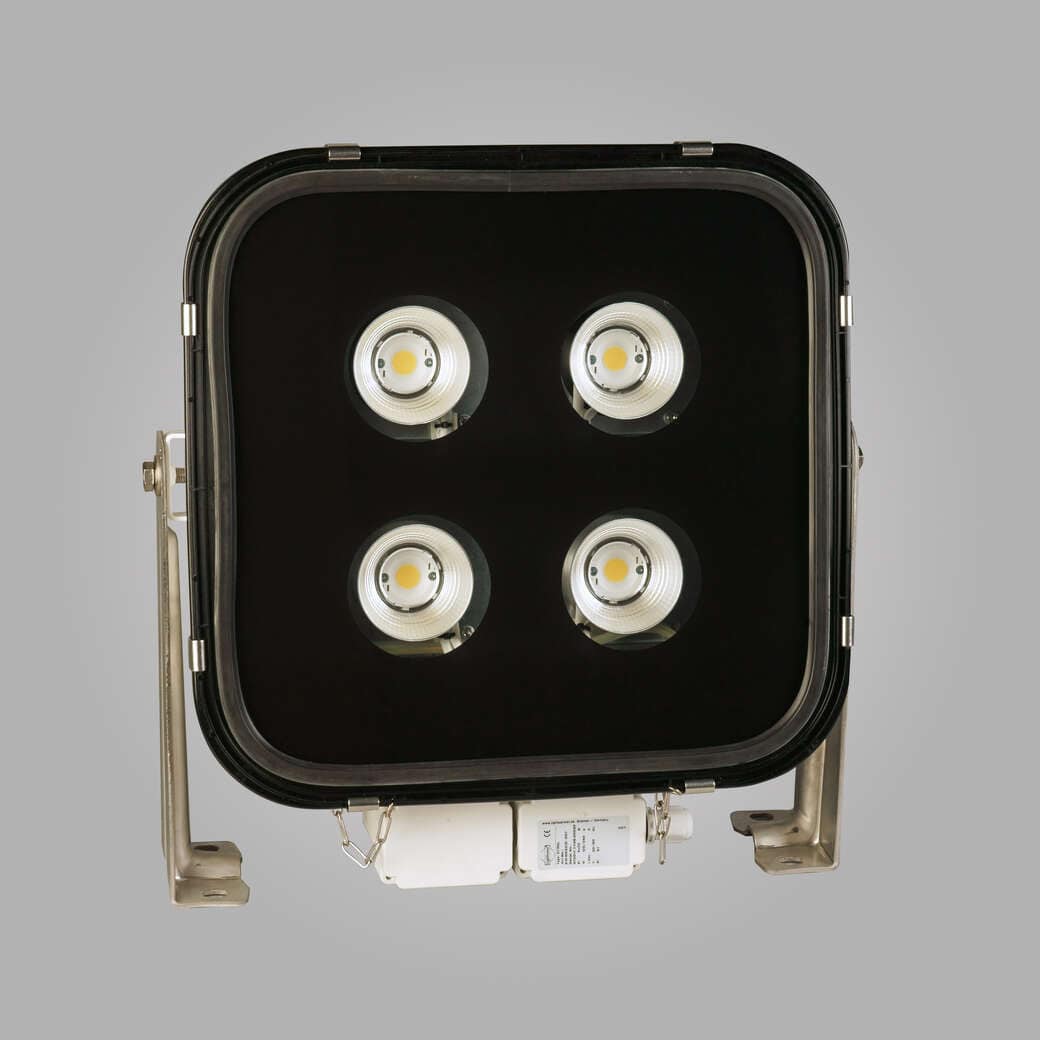 Deck floodlight - ST76XL - LightPartner Lichtsysteme - for ships / LED