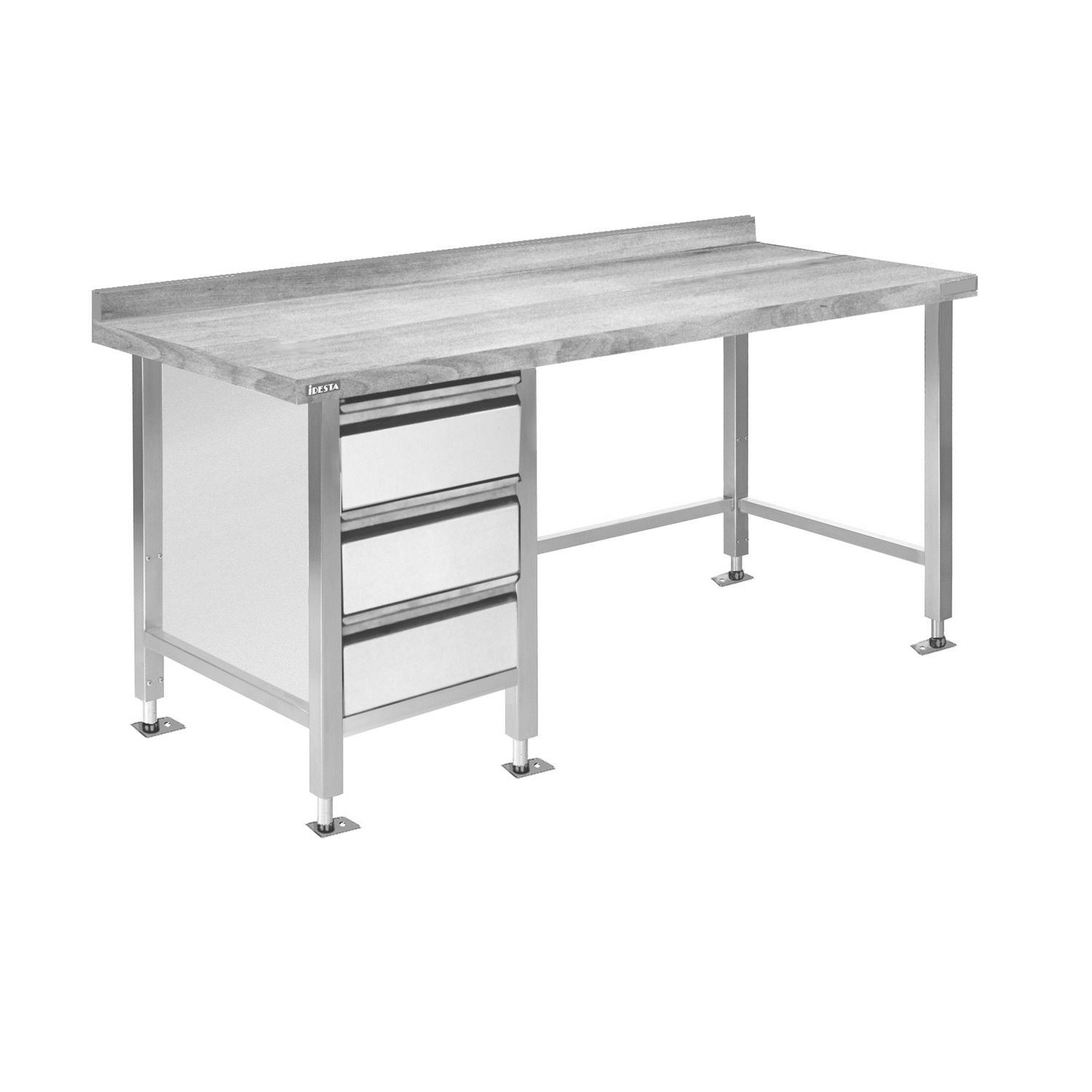 Bakery prep table for ships - 66900S - Loipart AB