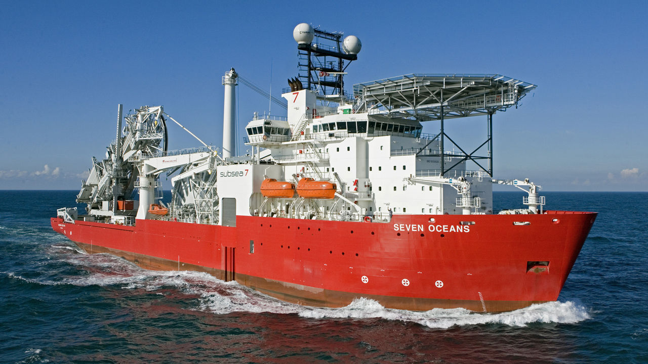Construction vessel offshore support vessel - SEVEN OCEANS - Royal IHC