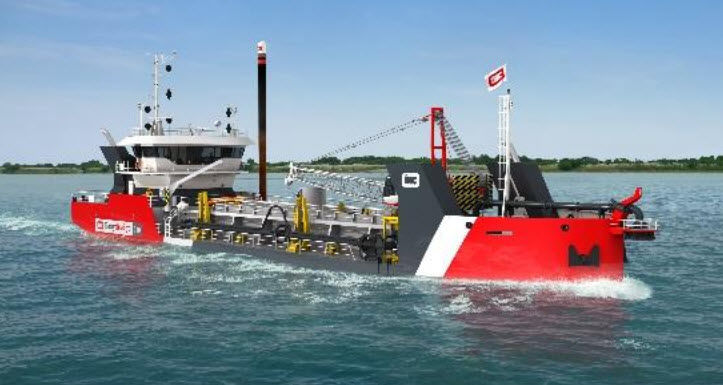 Trailing suction hopper dredger special vessel - IMA - Royal IHC