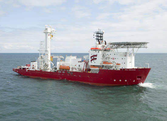 Dive support vessel offshore support vessel - WELL ENHANCER - Royal IHC
