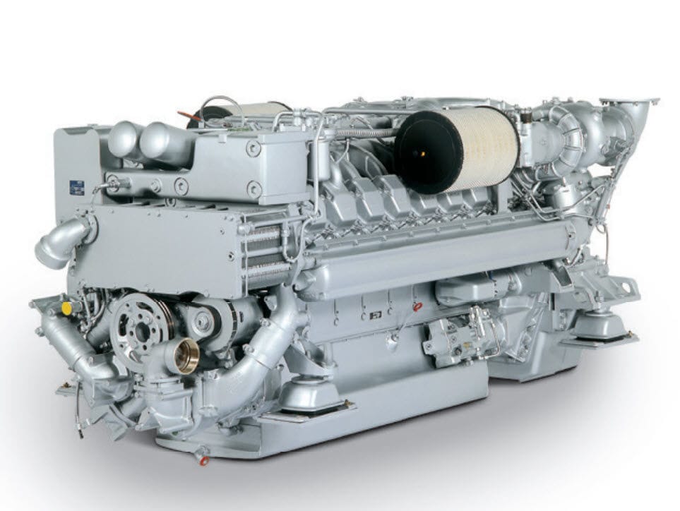 Inboard motor - Series 2000 M61 - MTU - propulsion / diesel / boating