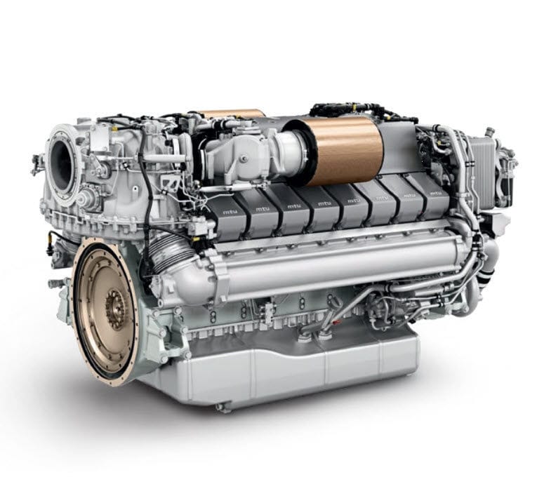 Inboard engine - Series 2000 M96 / M96L - MTU - propulsion / diesel ...