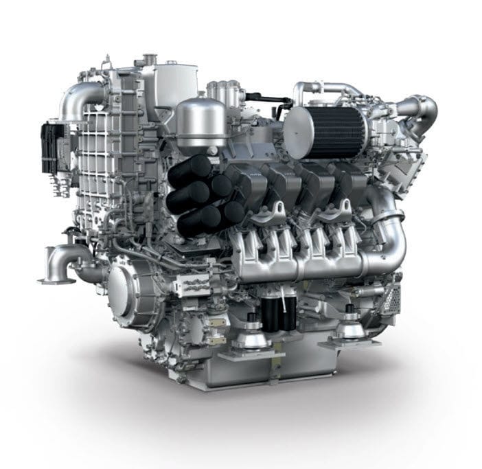 Inboard motor - Series 4000 M54R - MTU - propulsion / diesel / boating