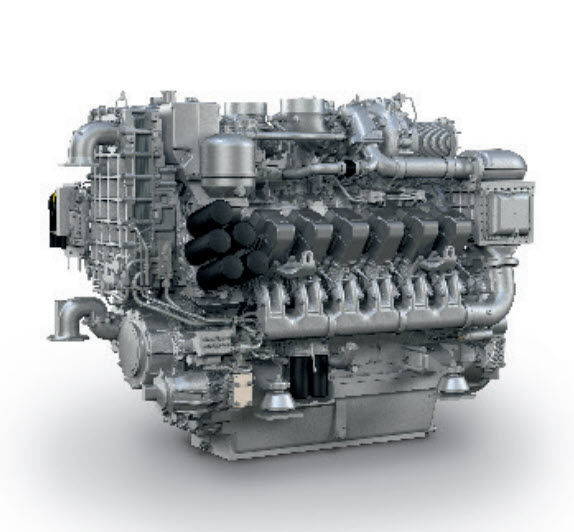 Inboard motor - Series 4000 M54/M64 - MTU - propulsion / diesel / boating