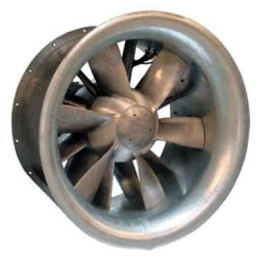 Ship blower - ZERAX - Novenco - engine room / axial