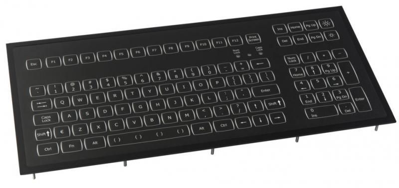 Ship computer keyboard - KSM103-MC1 - NSI - 103-key / IP67