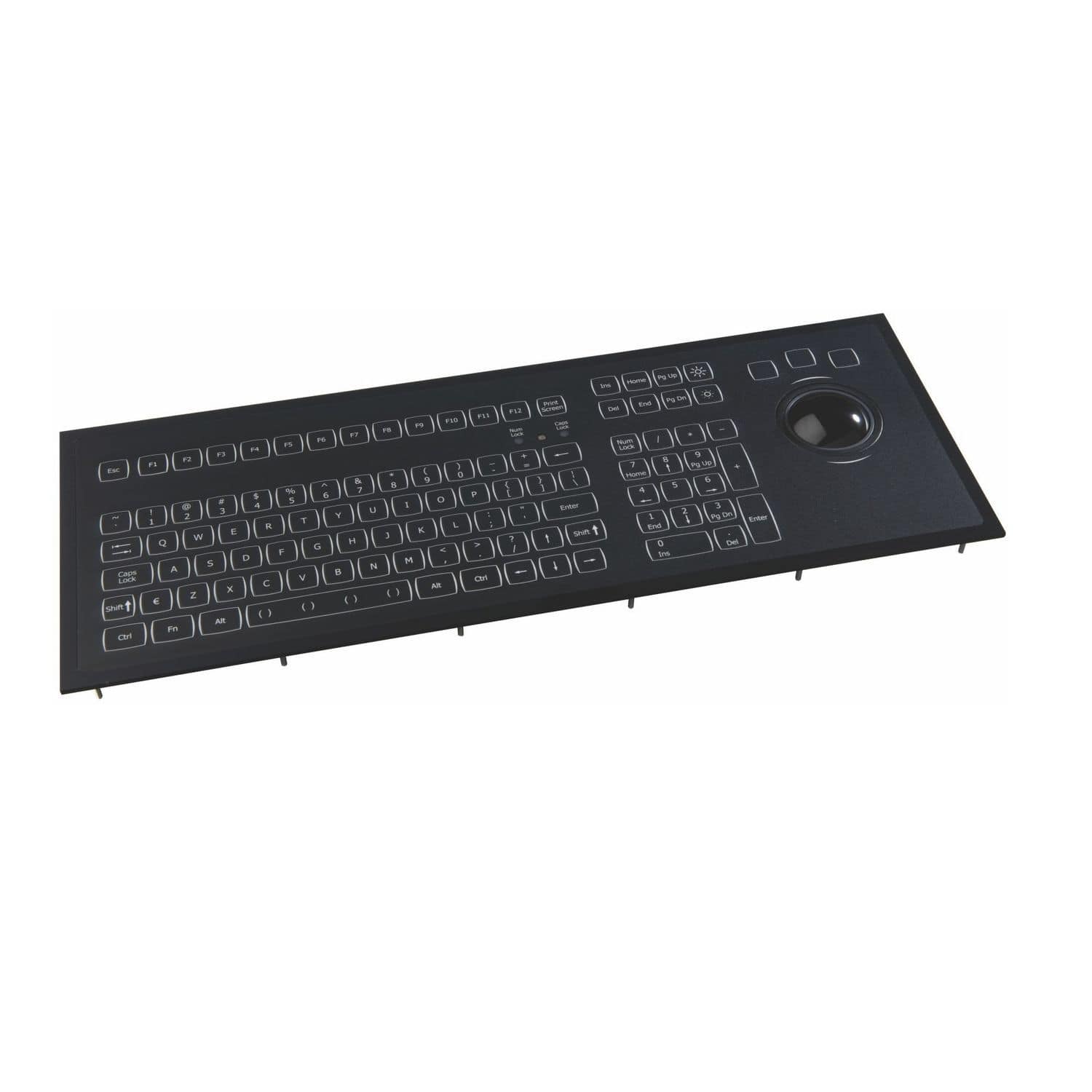 Ship computer keyboard - KSML106 - NSI - 106-key / with trackball / IP65