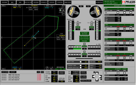Ship dynamic positioning system (DPS) - DP - Praxis Automation Technology