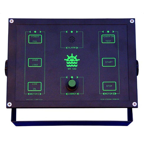Boat control panel - MR100 - Scan-Steering - steering system / with alarm