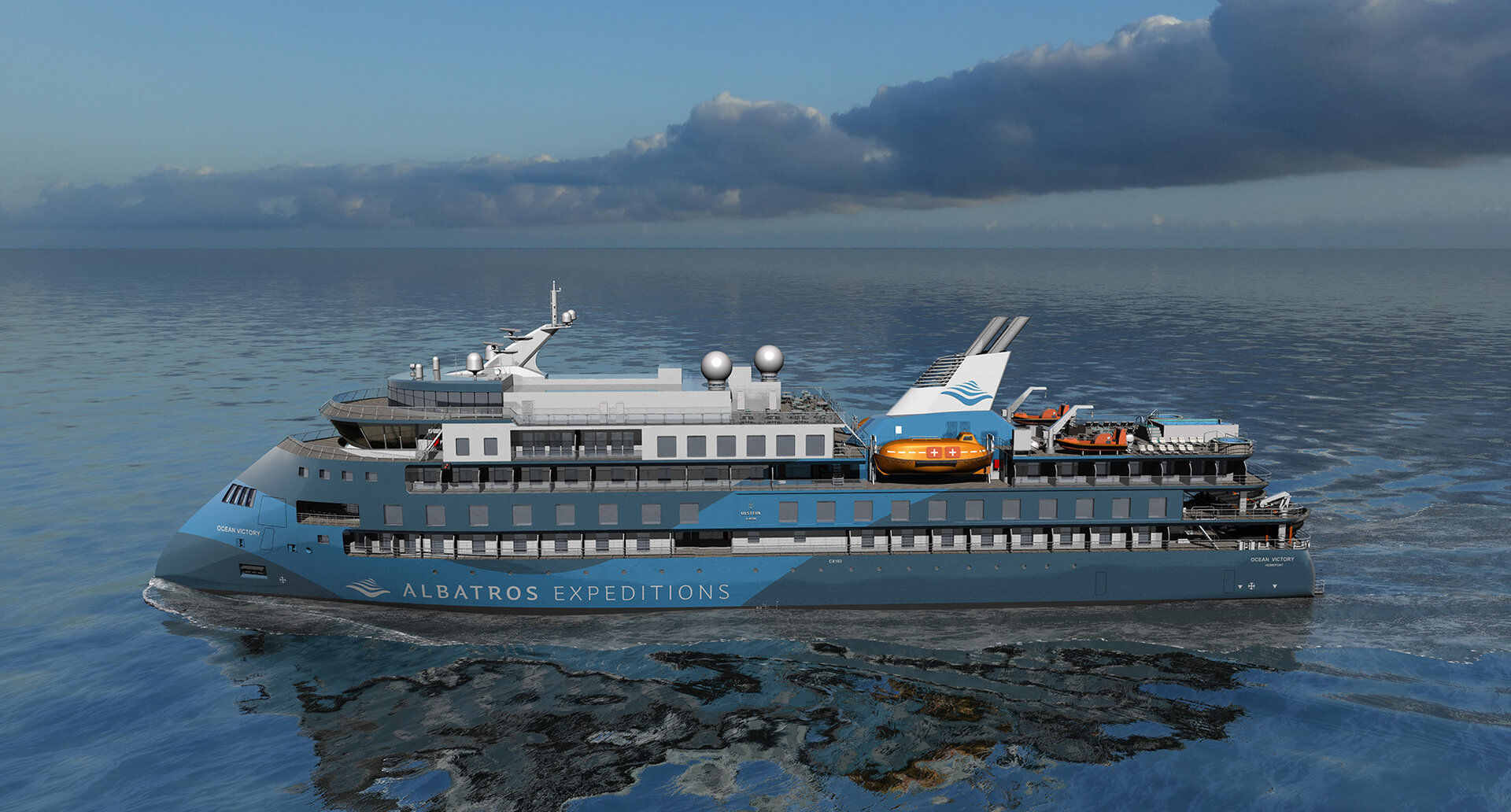 Cruise ship - Ocean Albatros - ULSTEIN