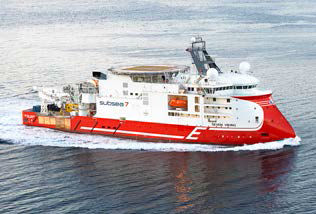 Platform inspection/maintenance/repair vessel (IMR) offshore support ...