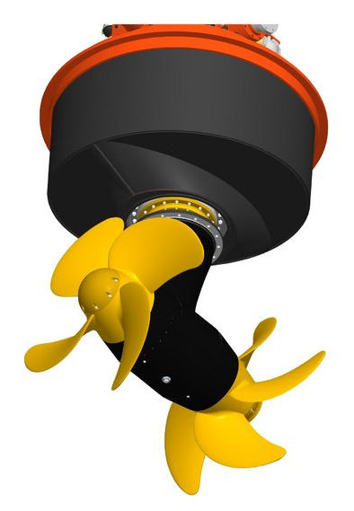 Azimuth thruster - Hybrid - VETH PROPULSION - for ships / diesel engine ...