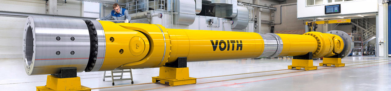 Boat drive shaft universal joint - Voith Turbo