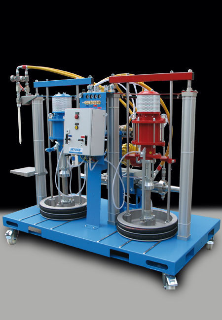 Shipyard metering - mixing unit - DUAL COMPONENT - WIWA Wilhelm Wagner