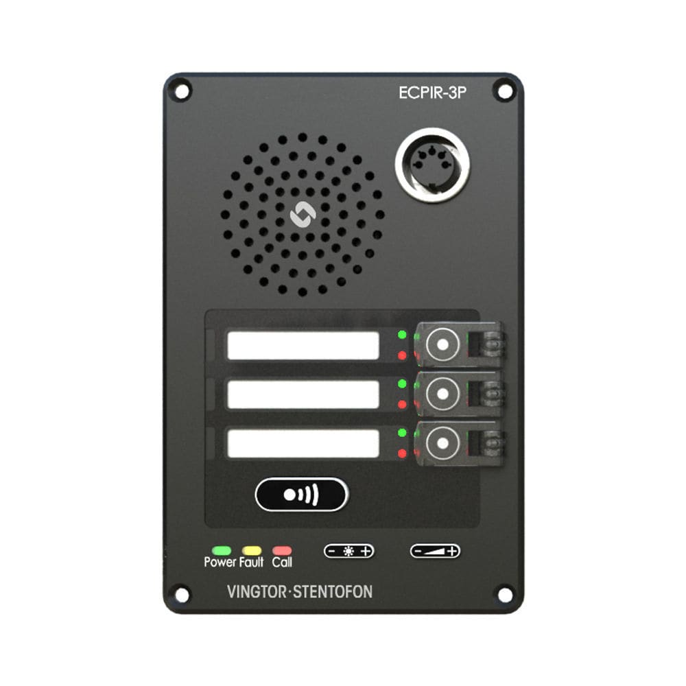 Ship call panel - ECPIR-3P - Zenitel Norway AS