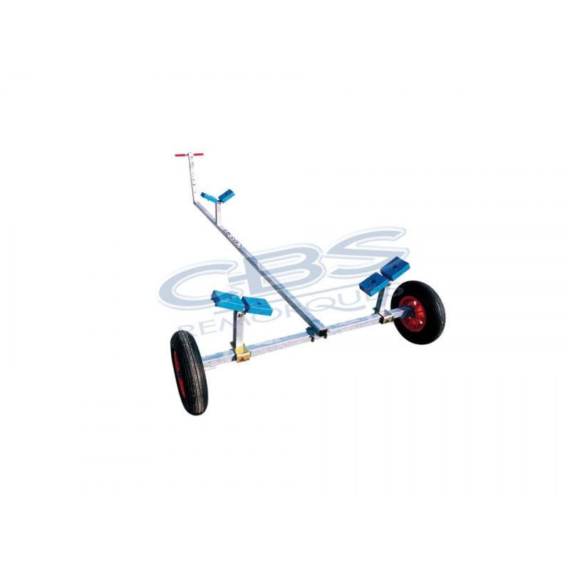 Launching trolley - CBS CO - sarl CBS Remorques - for boats / steel
