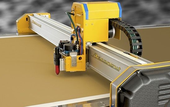 CNC cutting table - Elektron B1 - AERONAUT - for shipyards