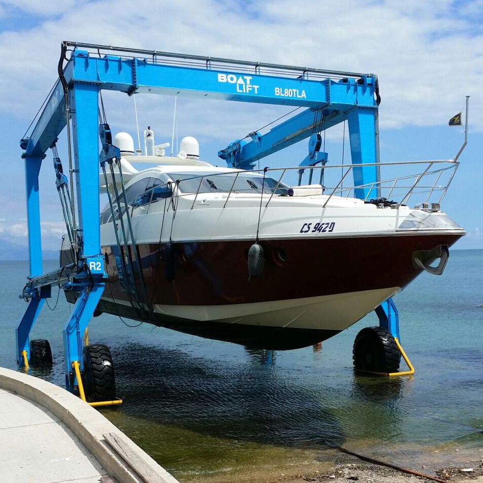 Remotely controlled travel lift - BL80TL CROC - BOAT LIFT - for heavy ...