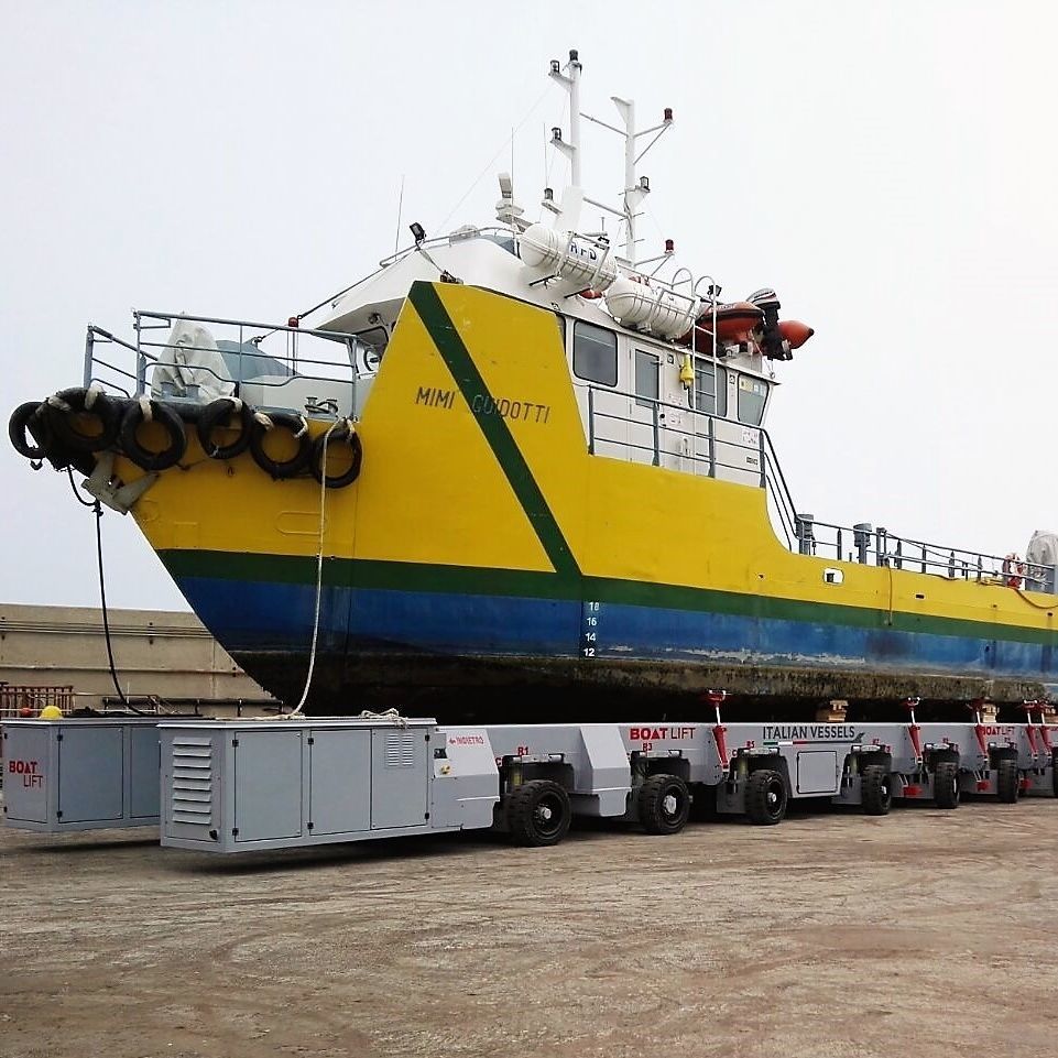 Handling trailer - BL240-MES - BOAT LIFT - for boat / tandem / hydraulic