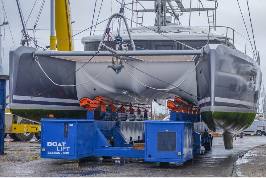 Handling trailer - BL65 MA90°DSC - BOAT LIFT - for boats / tandem ...