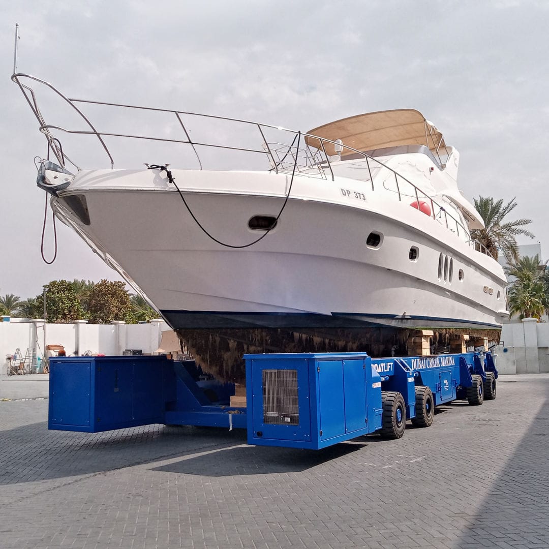 Handling trailer - BL85M-90°DSC - BOAT LIFT - for boat / tandem / hydraulic