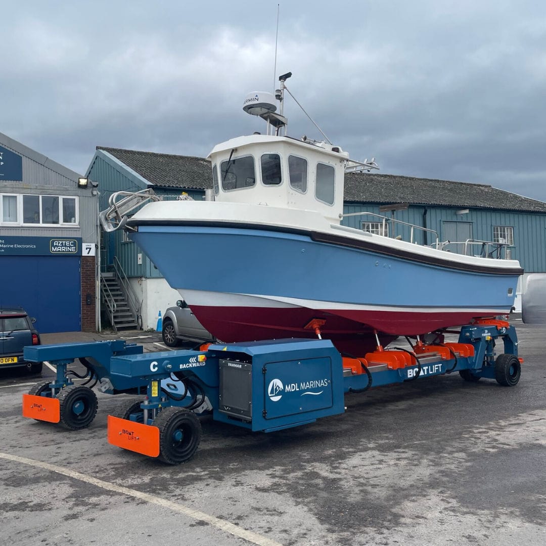 Handling trolley - BL25MA-90°DSC - BOAT LIFT - for boats