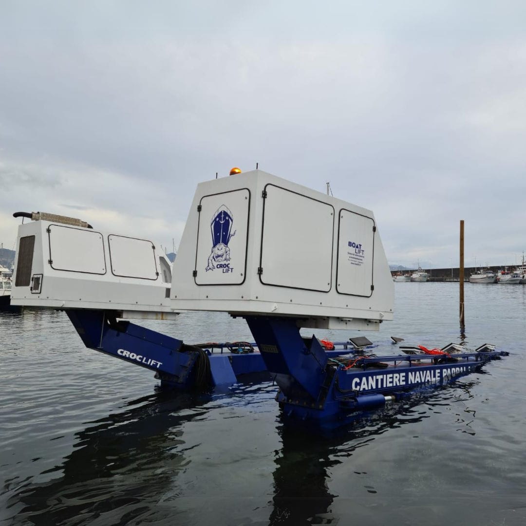 Handling trailer - BL160MA-CROC - BOAT LIFT - launching / for boat / tandem