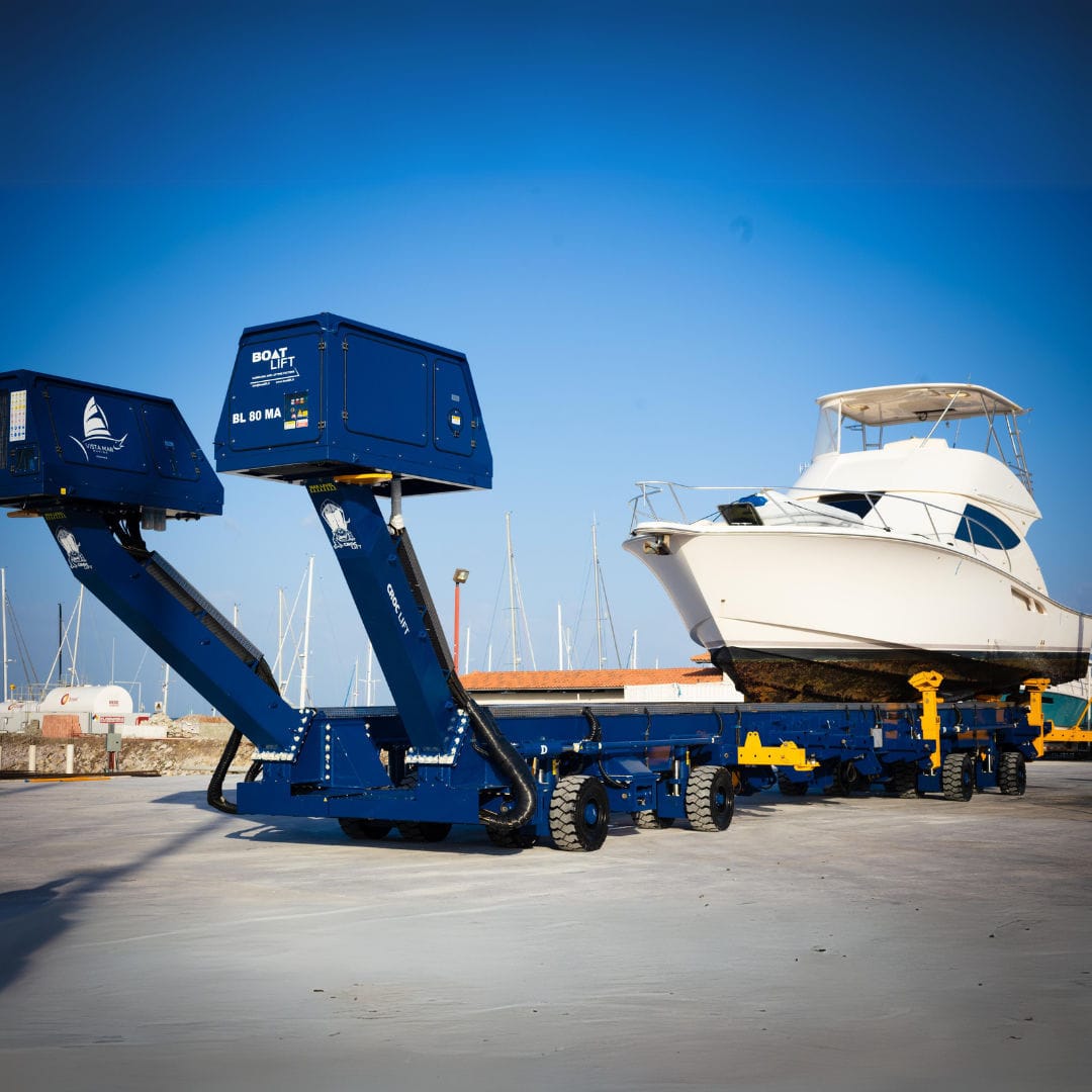 Handling trailer - BL80MA-CROC - BOAT LIFT - for boat / tandem / self ...