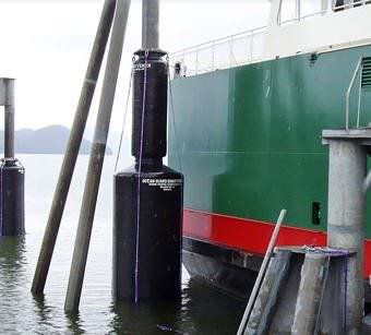 Harbor fender - Marine Fenders International - for pier piles / ring ...