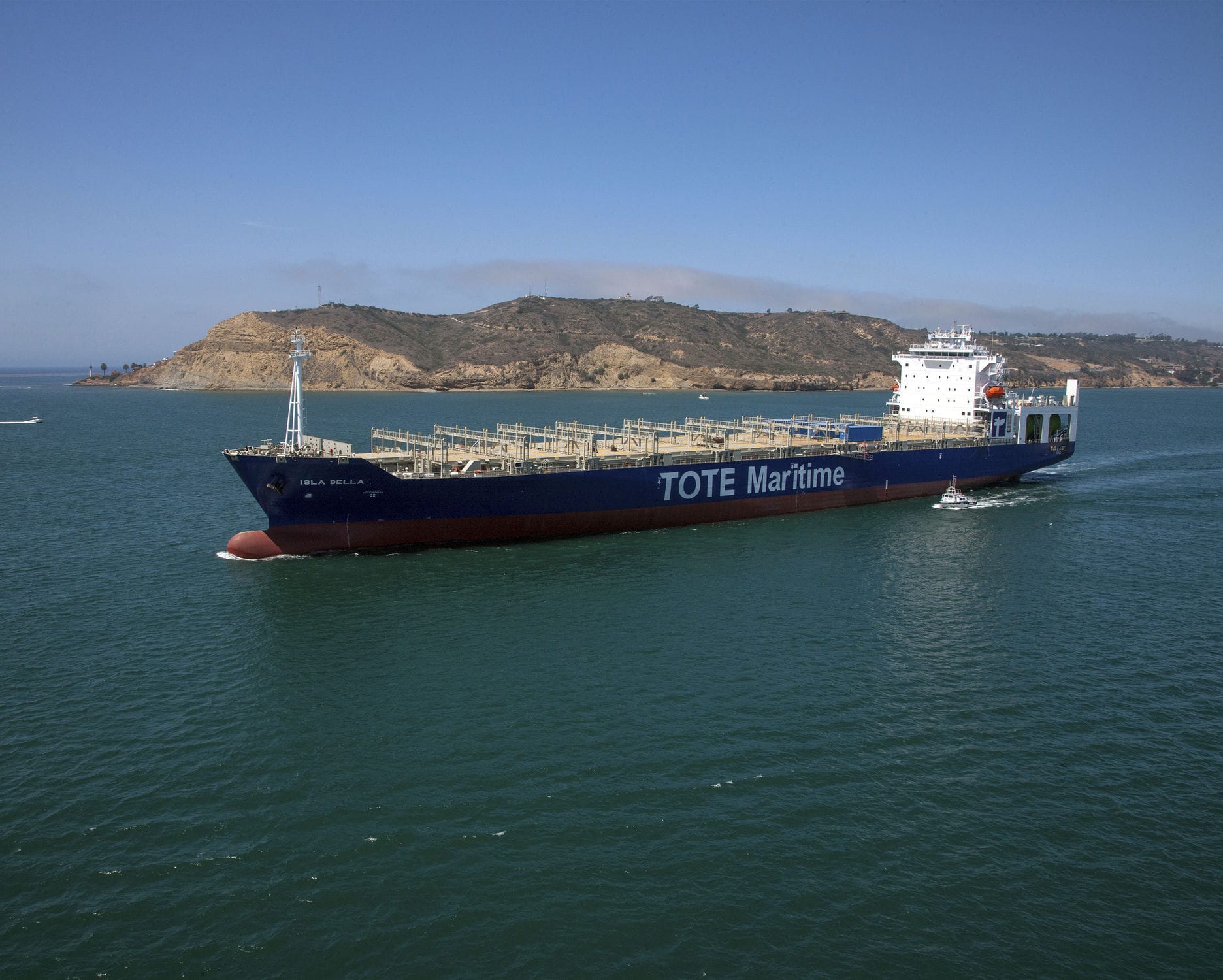 Container ship cargo ship - TOTE - General Dynamics NASSCO - LNG-powered