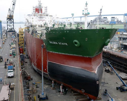 Oil Tanker Cargo Ship Bp General Dynamics Nassco Vlcc