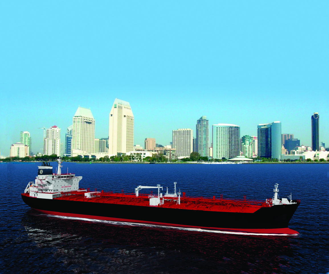 Oil tanker cargo ship - SEACOR ECO - General Dynamics NASSCO