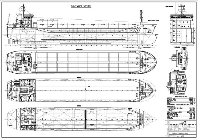 Mini-bulker cargo ship - mv Orcana - Barkmeijer Stroobos BV