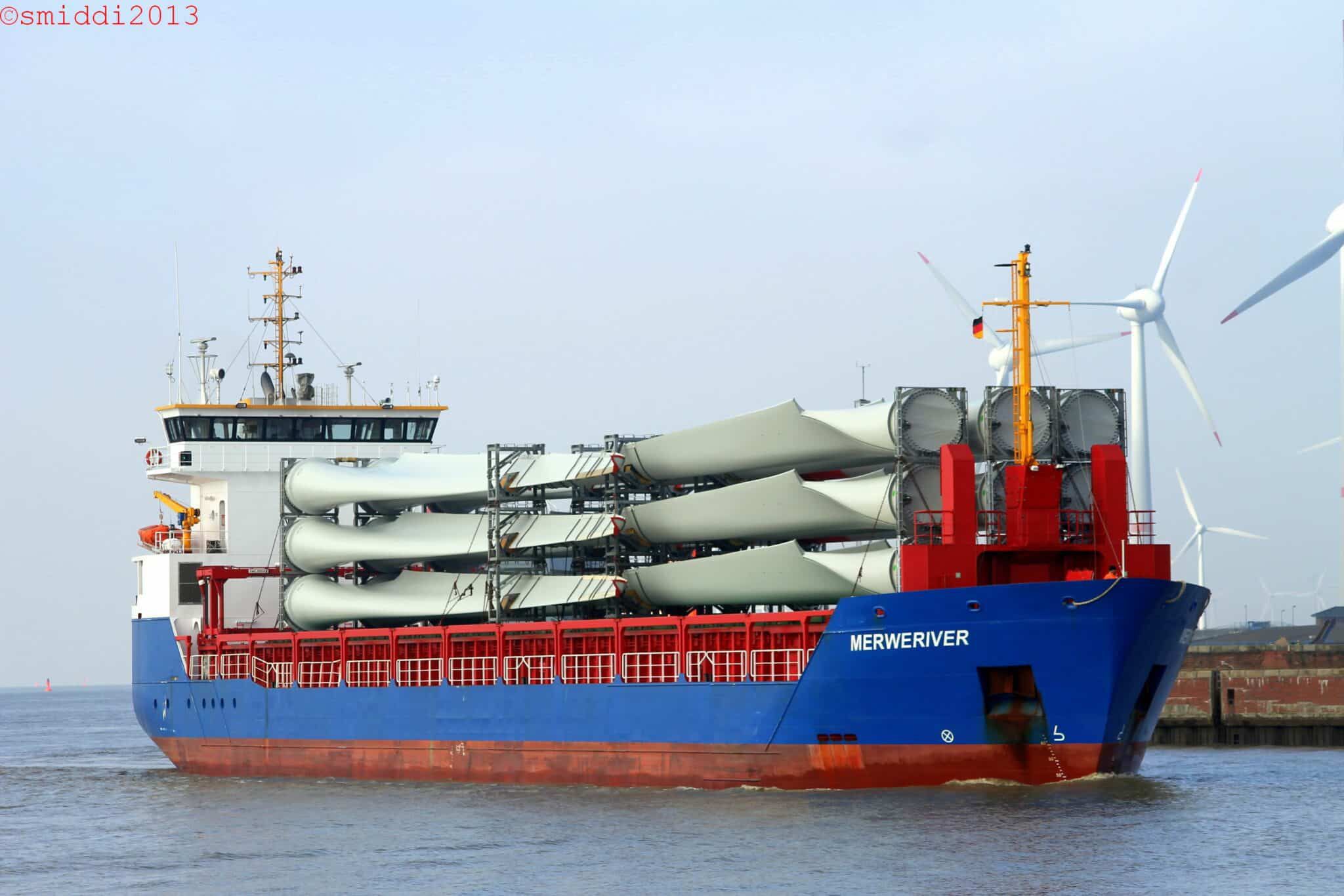 General cargo cargo ship - Merweriver - Royal Bodewes