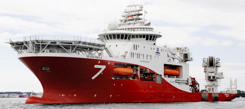 Dive support vessel offshore support vessel - SEVEN FALCON - Havyard Group