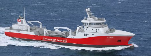 Live fish carrier commercial fishing vessel - Havyard Group