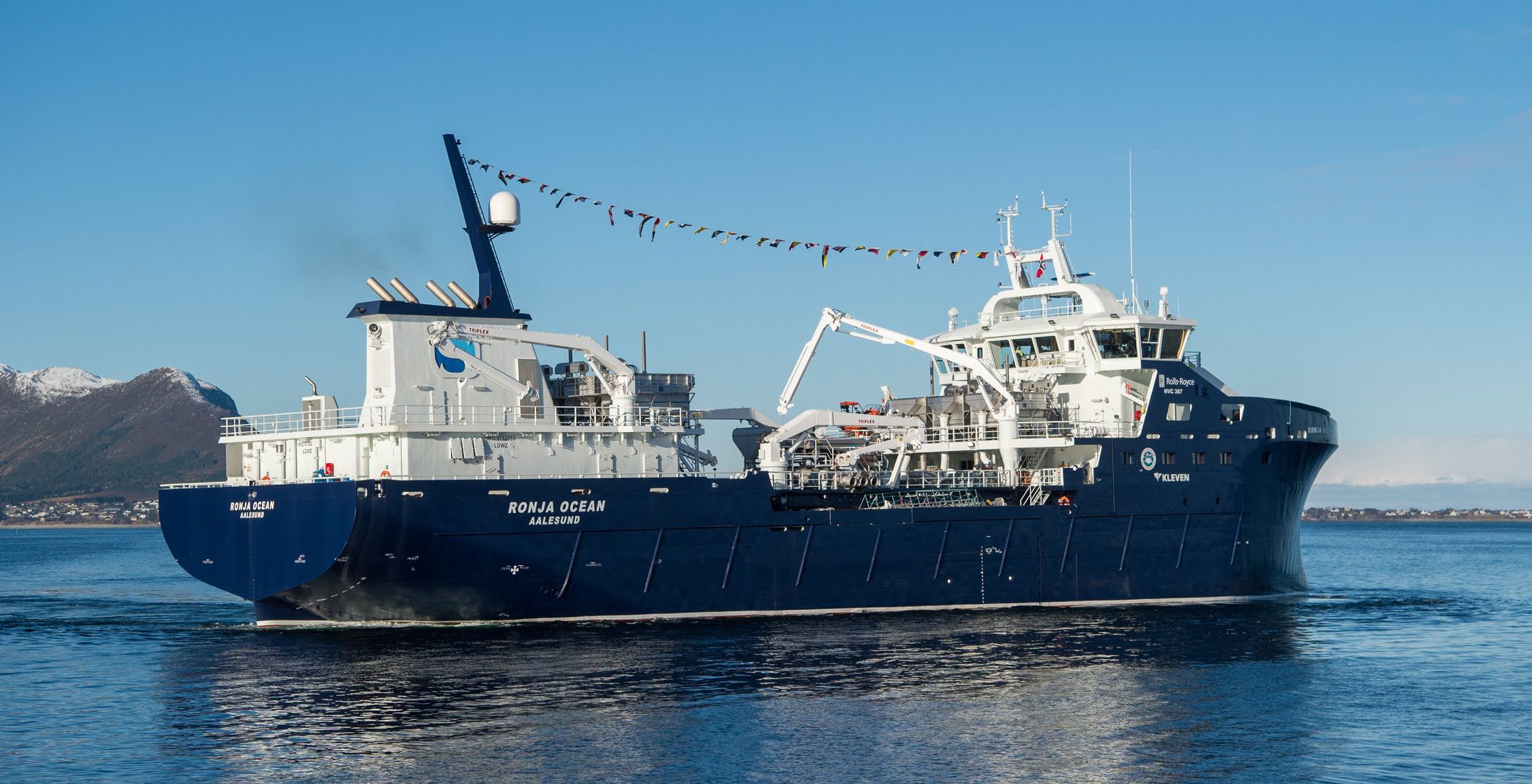 Fishing trawler fishing-vessel - RONJA OCEAN - Kleven Maritime AS ...