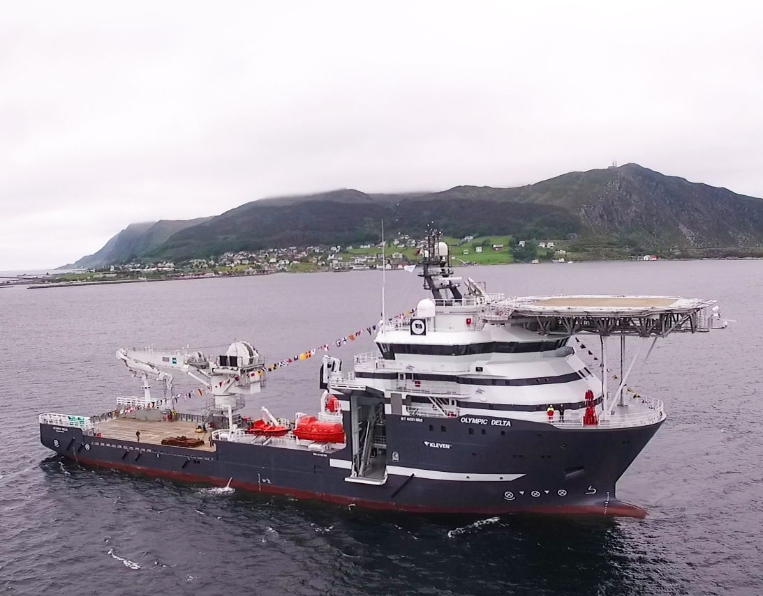 Construction vessel offshore support vessel - OLYMPIC DELTA - Kleven ...
