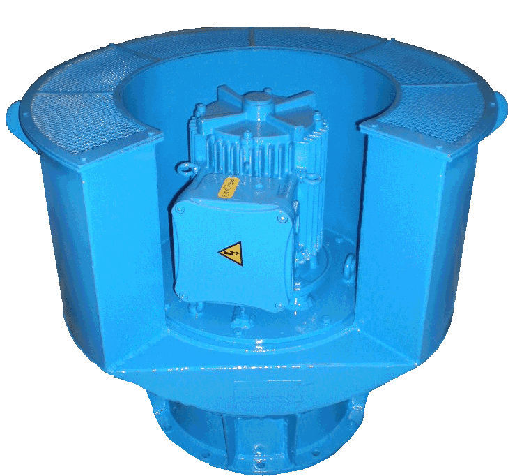 Ship blower - PUV-D1RX - Nyborg AS - for hazardous areas / axial