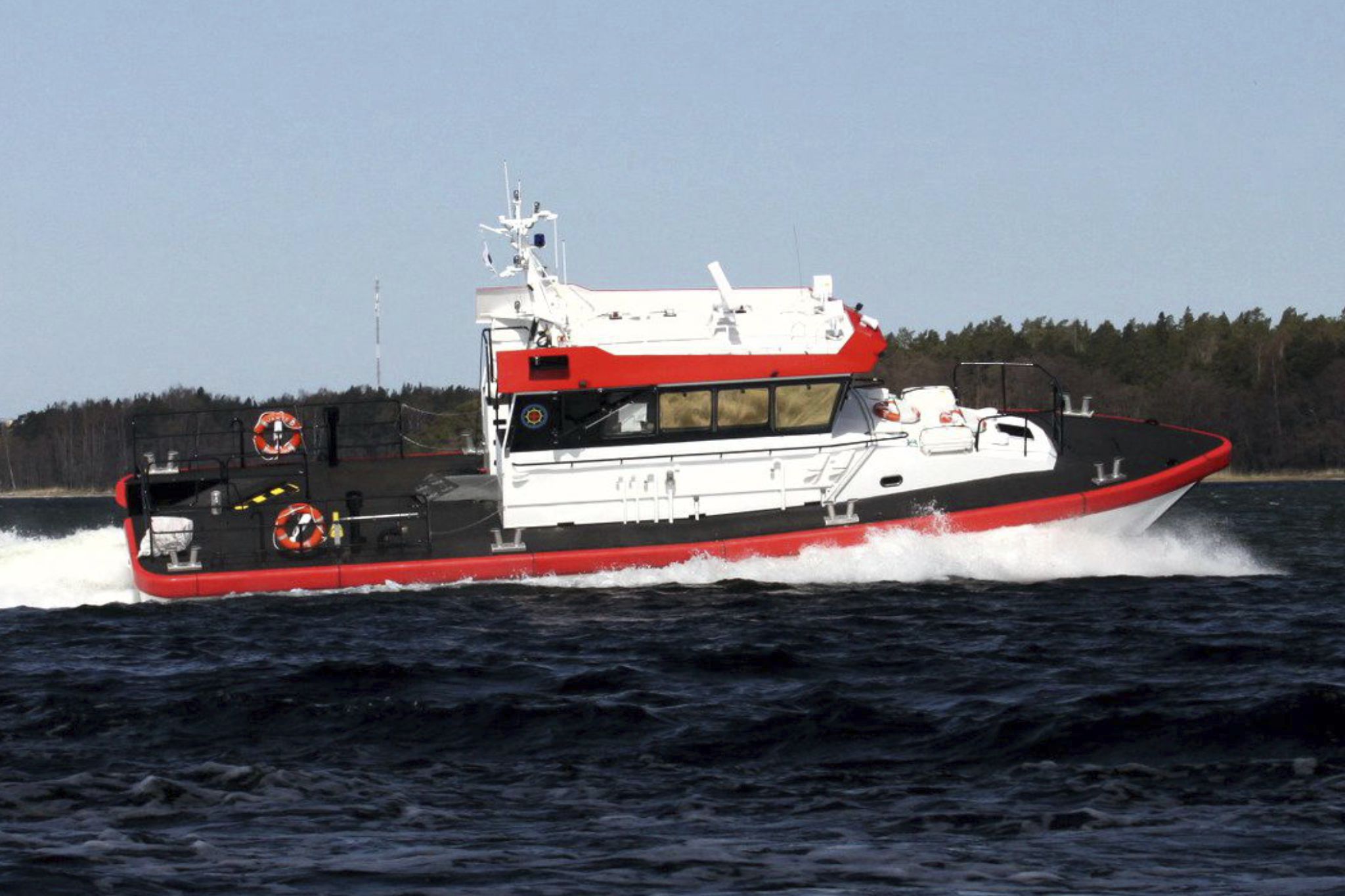 Search and rescue boat - Svante G - UKI Workboat - inboard / aluminum