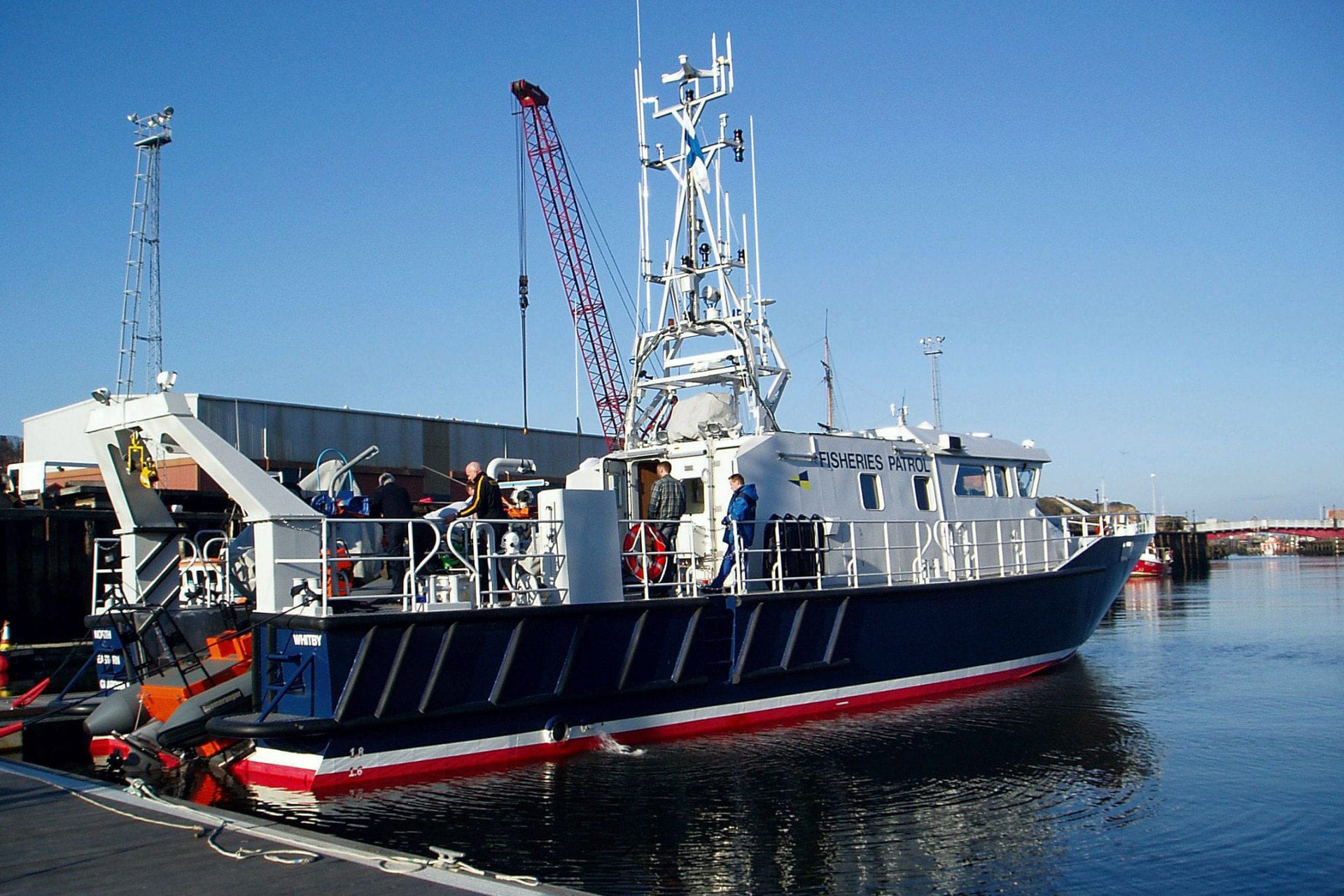 Patrol special vessel - North Eastern Guardian III - UKI Workboat ...