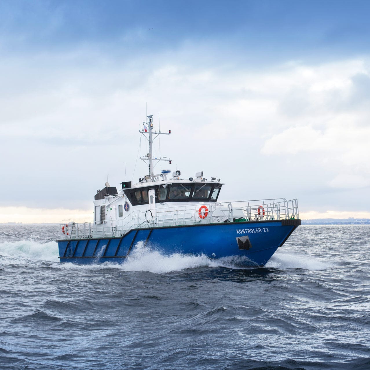 Patrol boat - Kontroler - UKI Workboat - inboard / aluminum / PRS