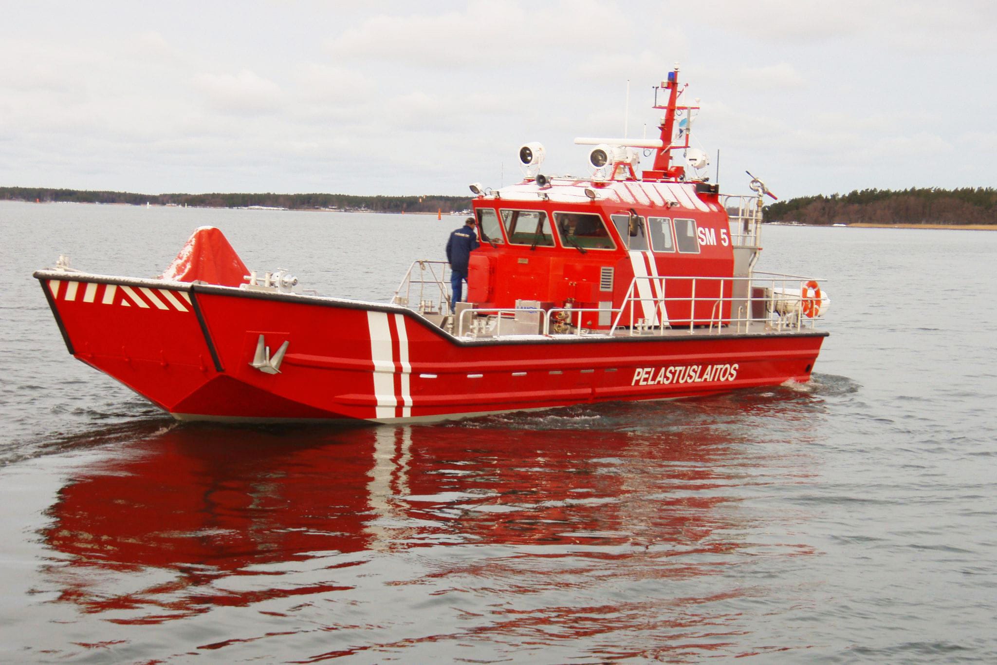 Oil spill recovery boat - SM 5 - UKI Workboat - inboard / aluminum