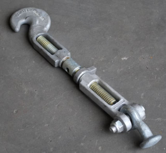 Open-body turnbuckle - S-25 - CONTAINER TECHNICS - fork / hook ...