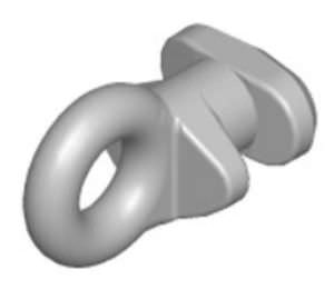 Container lashing hook / for ships / with eye / elephant foot - H-30 ...